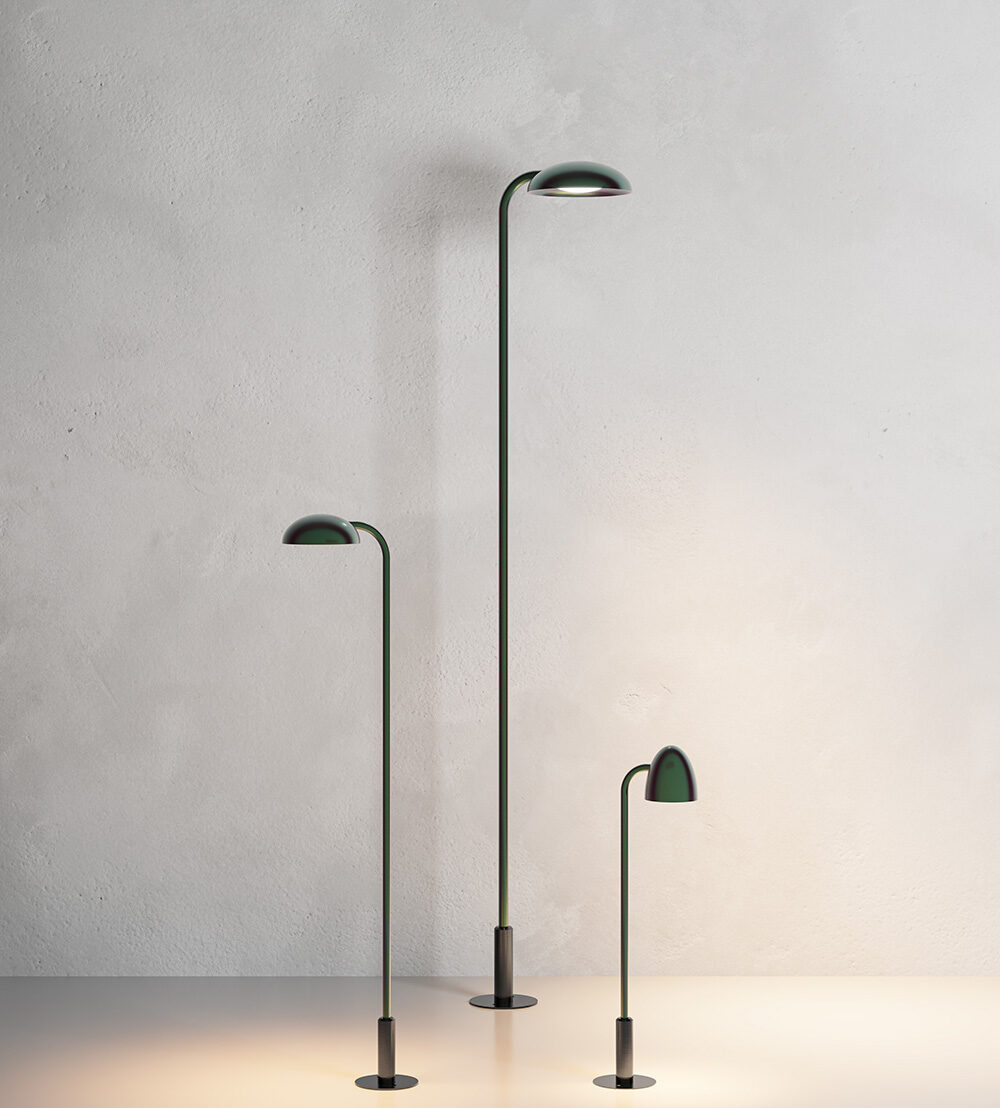 Poppy, Mirtilla y Oliver, iluminación precisa para exterior de Ilti ...